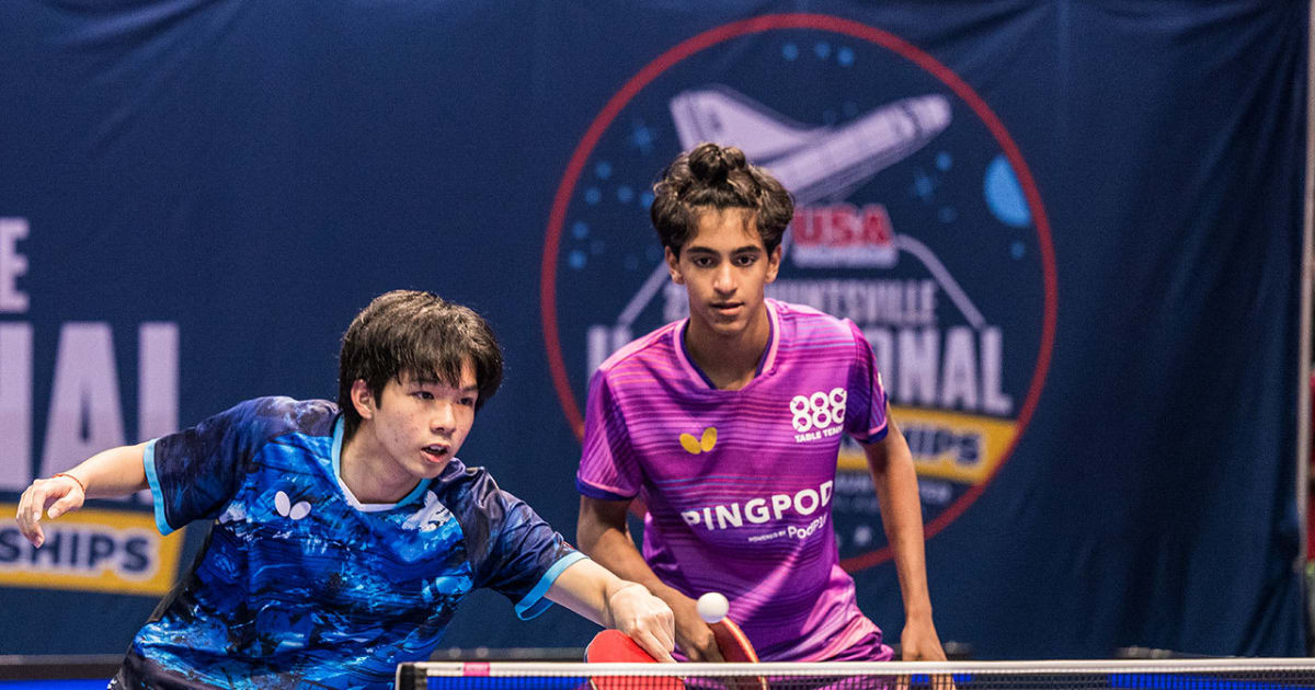 USA Table-Tennis | Nandan Naresh & Daniel Tran Capture 2024 Men’s Doubles Title